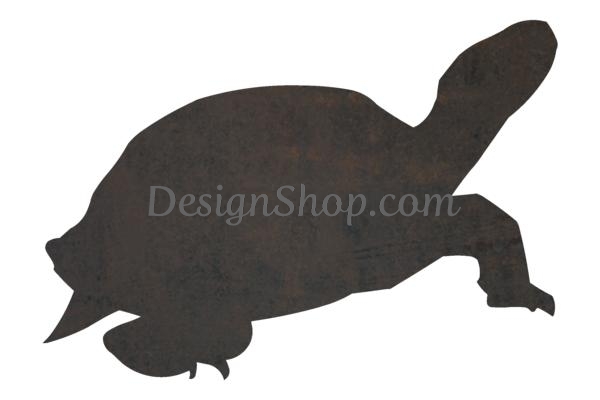 Turtle Side-Profile DXF File for CNC